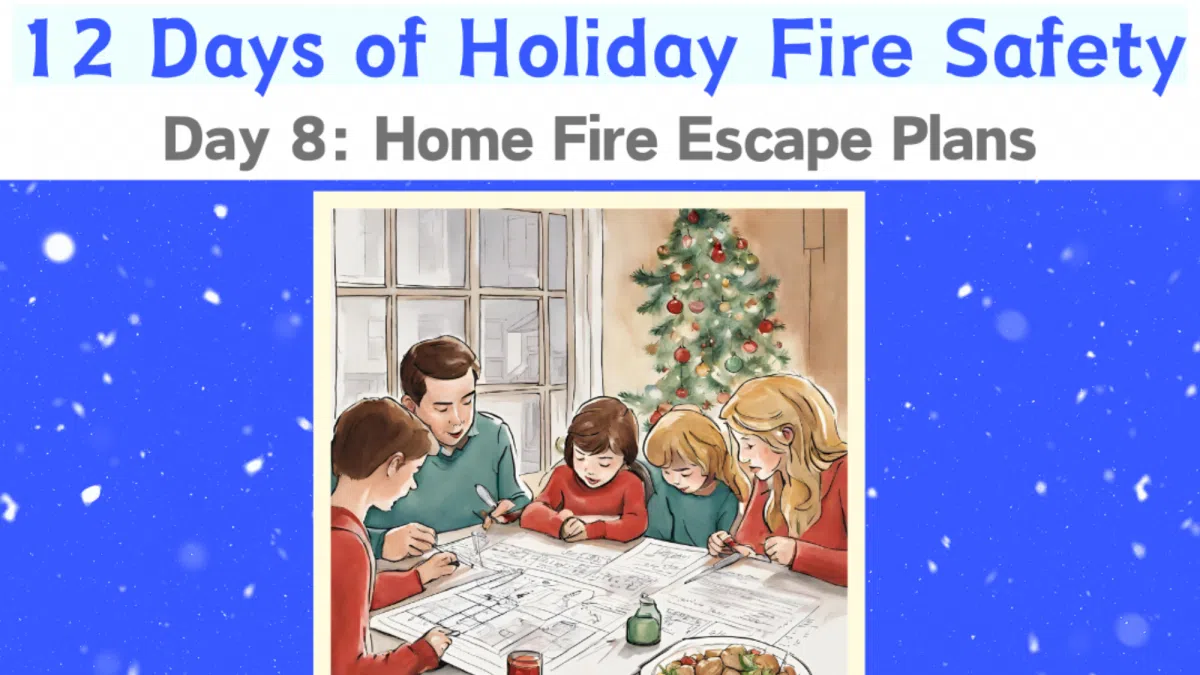 Day #8 of the 12 Days of Holiday Fire & CO Safety Tips | 94.1 St ...