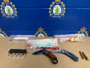 St. Thomas resident arrested after drug and weapons investigation | 94. ...