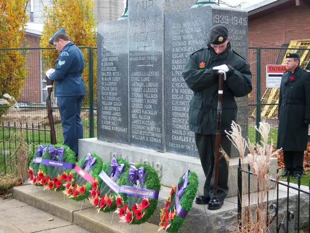 Strathroy’s Remembrance Day ceremony set for Saturday | 105.7 Strathroy Today