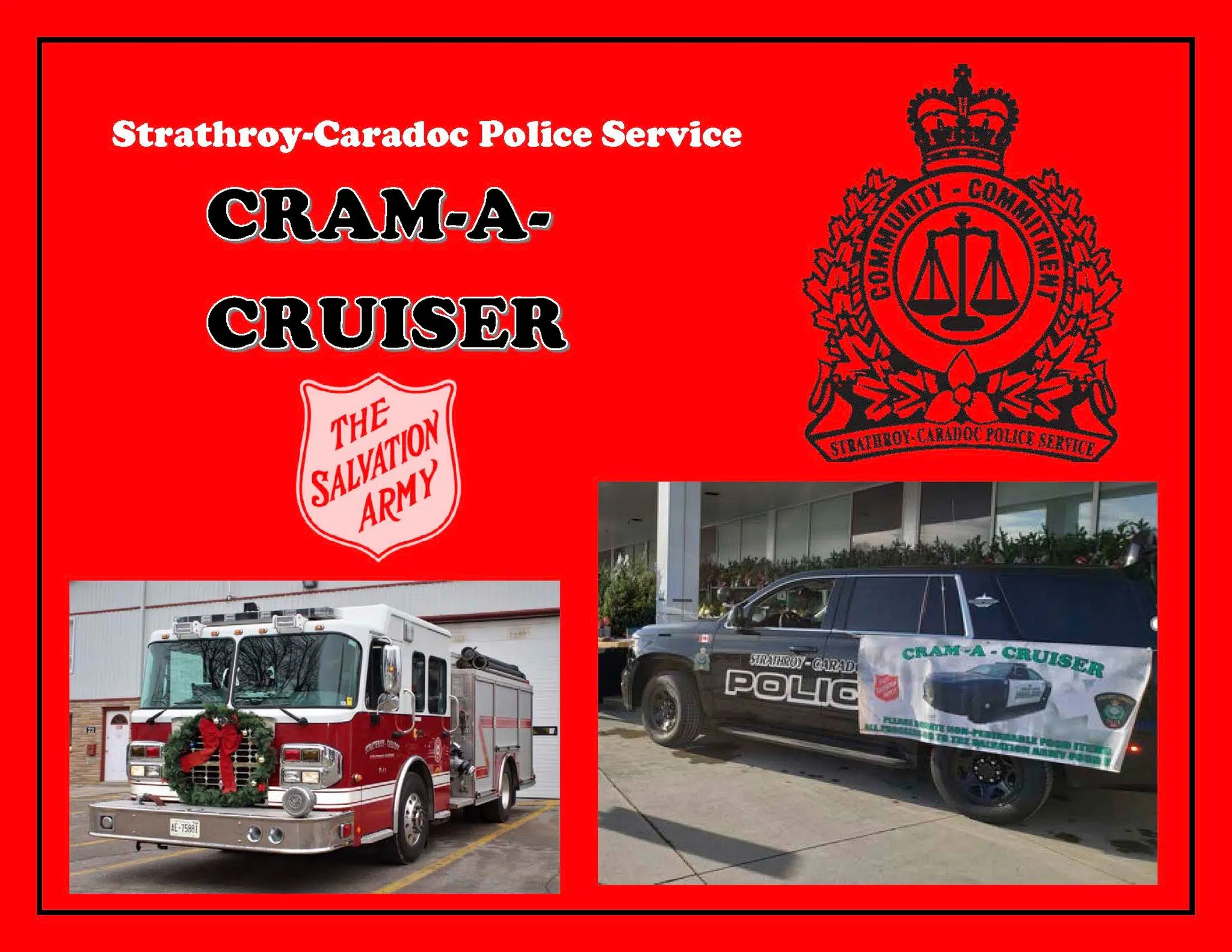 Cram A Cruiser campaign launches Wednesday | 105.7 Strathroy Today