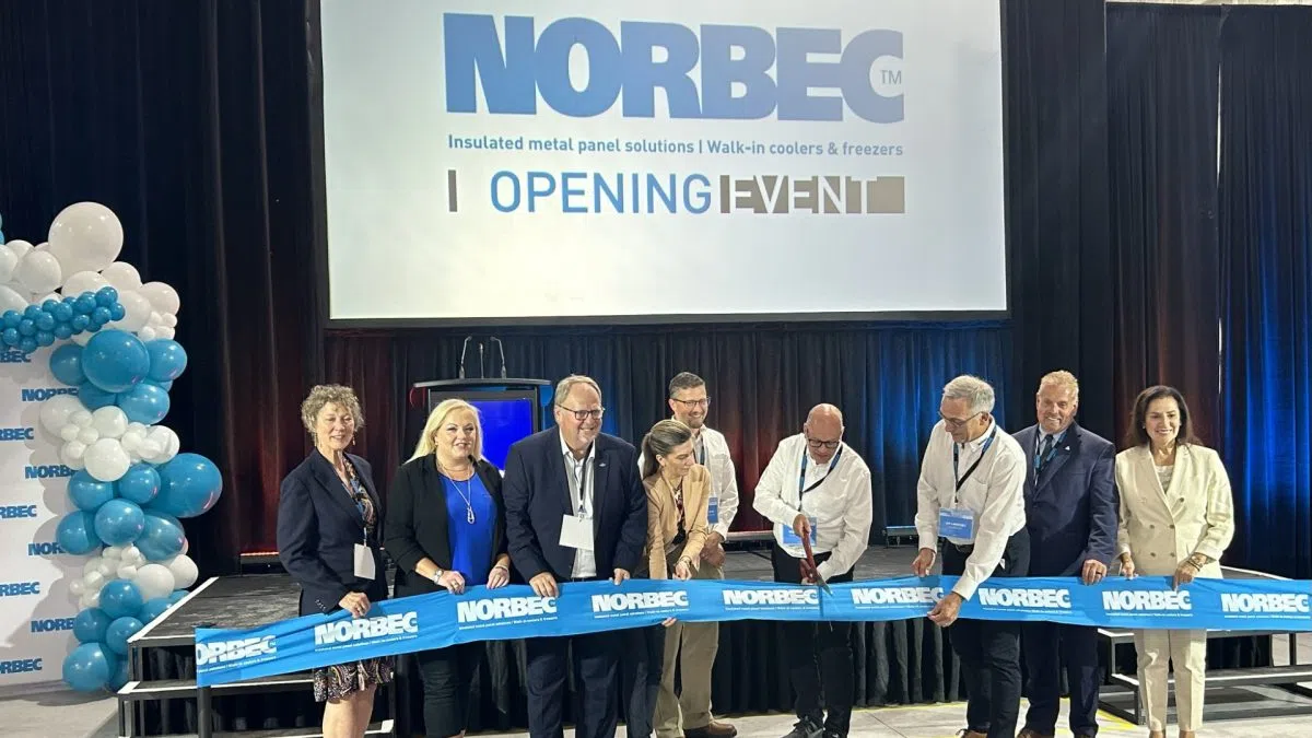 Norbec ribbon cutting a solid representation that the municipality is ...