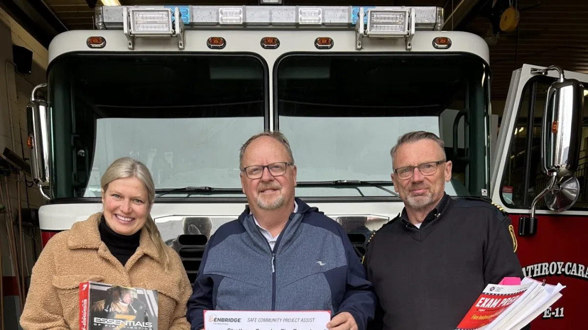 Strathroy-Caradoc Fire receives $5000 for learning tools from Enbridge ...