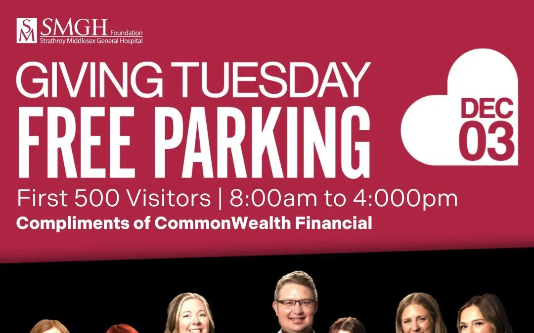 Commonwealth Financial paying the parking tab at SMGH for Giving ...