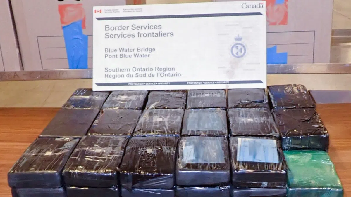 Big time bust at Bluewater Bridge | 105.7 Strathroy Today