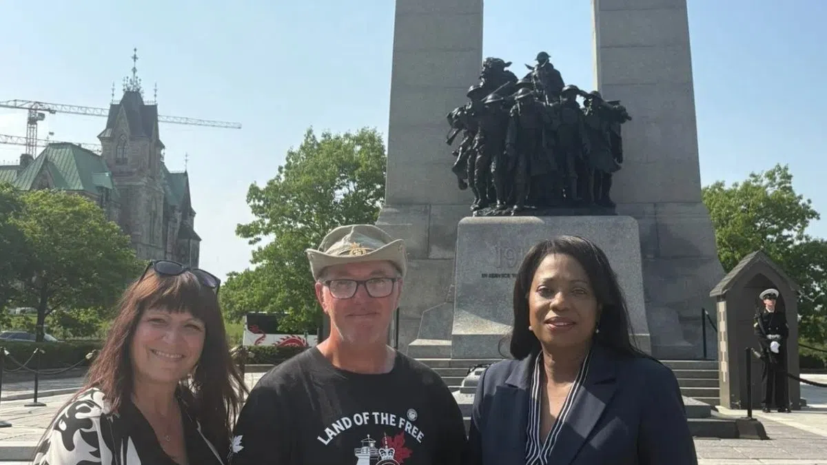 Port Dover’s Ken MacKay completes his Homes for Heroes walk | 105.7 ...