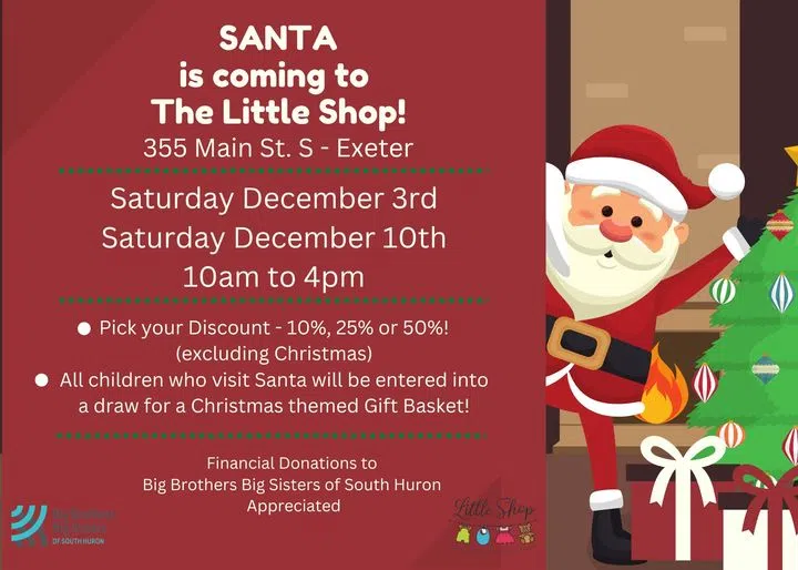 Santa is coming to Town | 90.5 Exeter Today