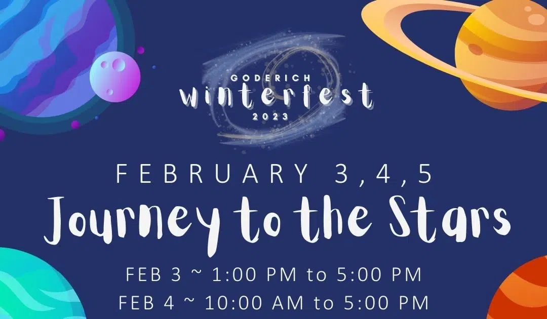 Goderich Winterfest to feature an interactive exhibit called Journey to the Stars | 90.5 Exeter ...
