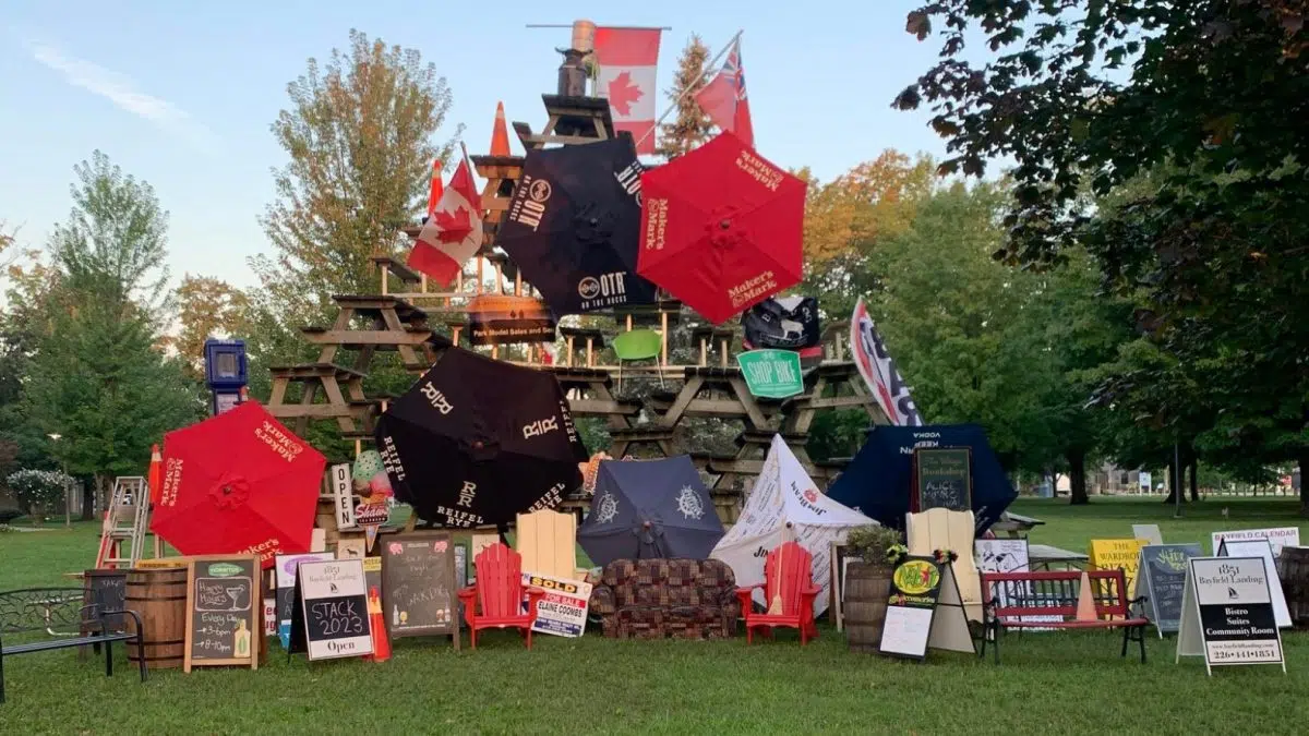 The Back To School Bayfield Pyramid Tradition Continues | 90.5 Exeter Today