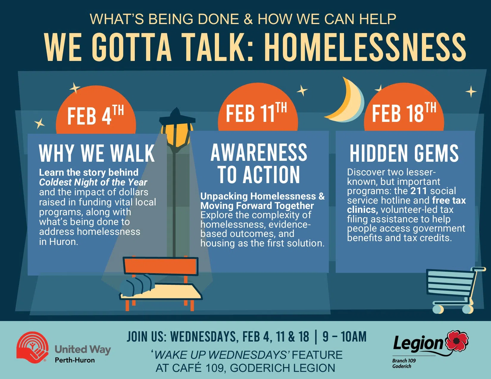 Wake-Up Wednesdays aim to spark action on homelessness in Perth-Huron ...