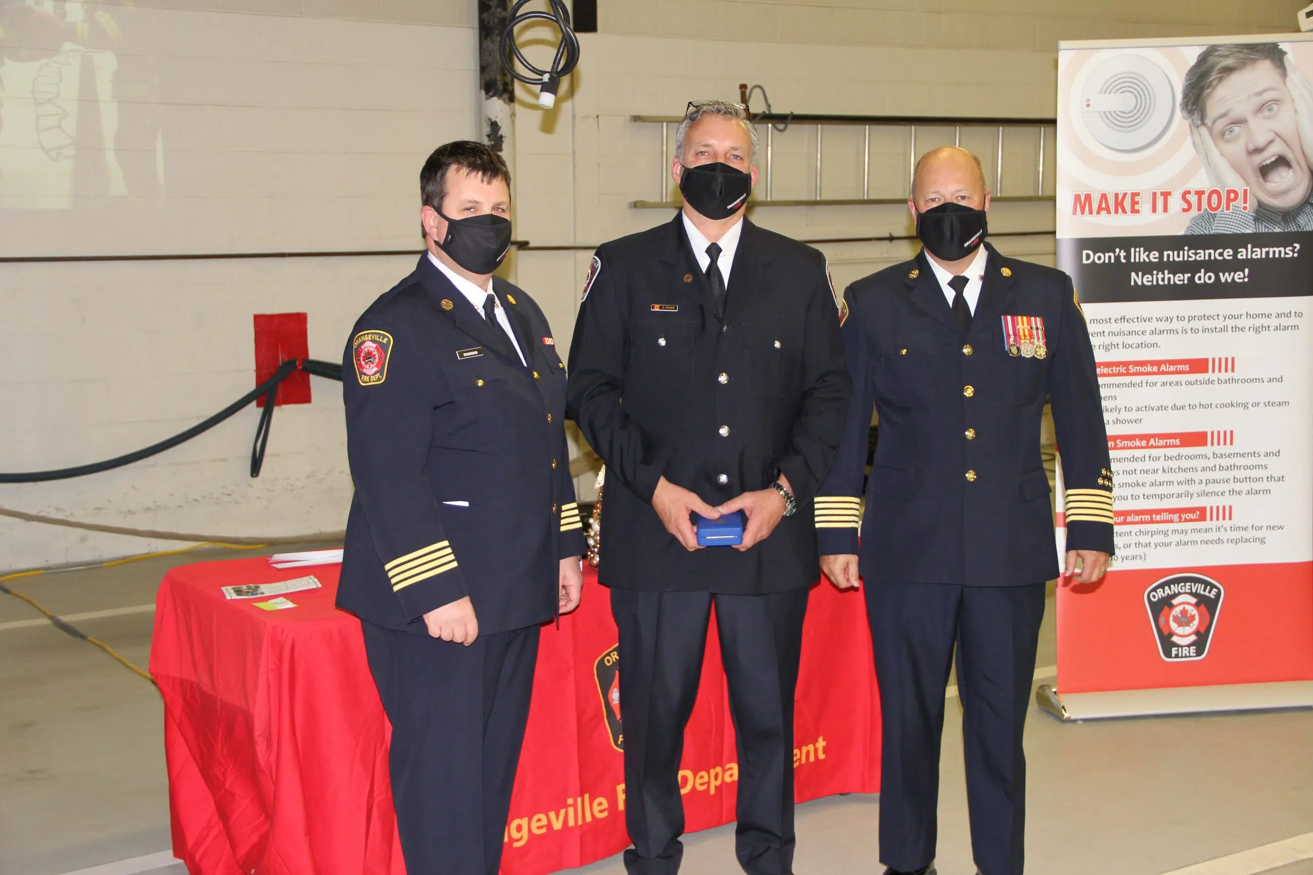 Six Orangeville Firefighters receive exemplary and long service awards ...