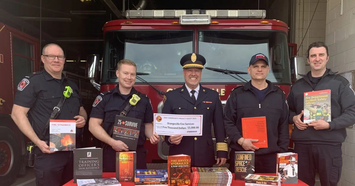 Safe Community Project Assist supports Orangeville firefighters | FM101 ...