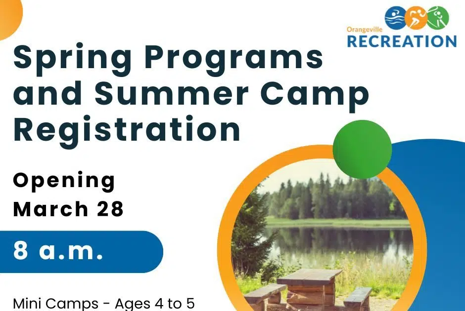 Spring Rec Programs and Summer Camp in Orangeville! | FM101 Orangeville Today