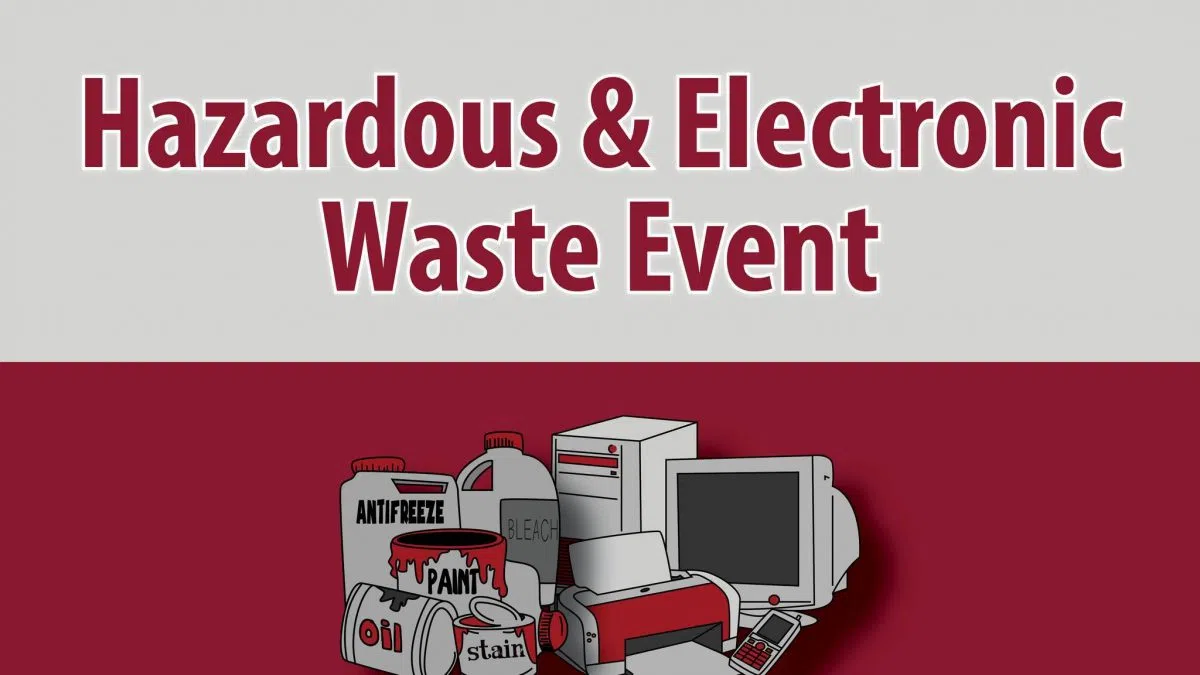 Hazardous & Electronic Waste Event In Mono | FM101 Orangeville Today