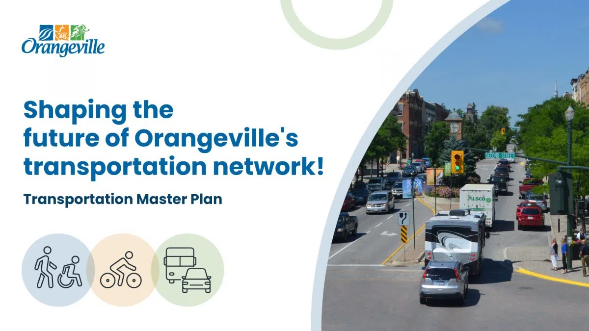 Town of Orangeville developing transportation master plan | FM101 ...