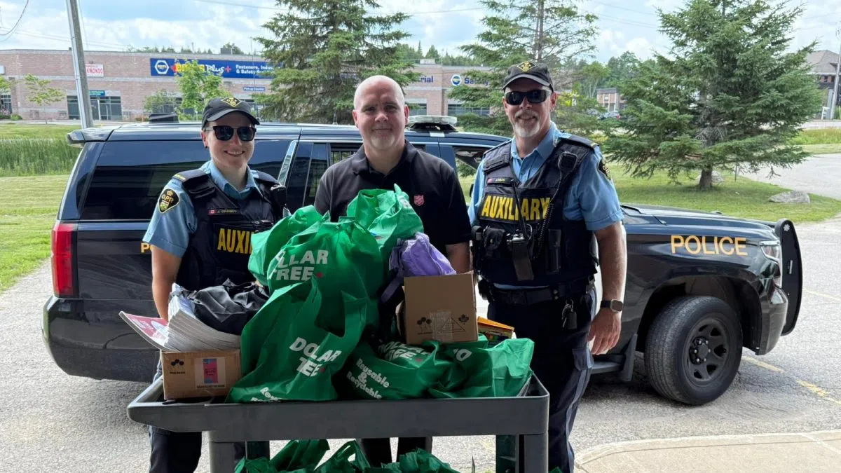Dufferin OPP & The Salvation Army Team Up To Support Local Students ...