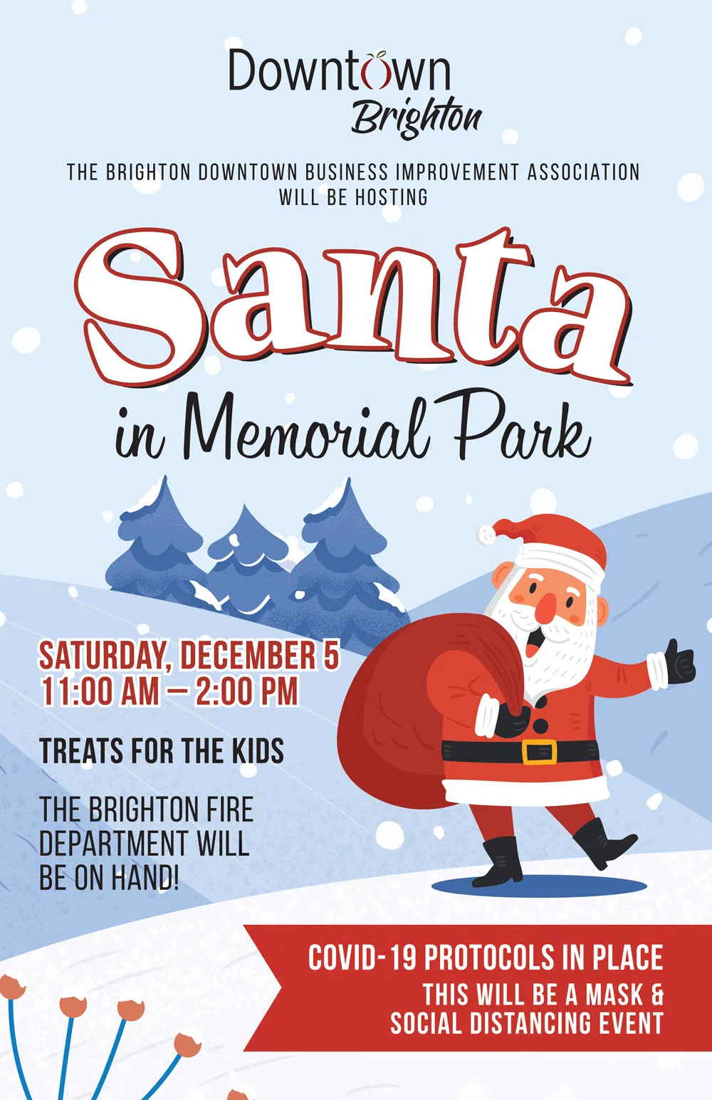Visit Santa in downtown Brighton on Saturday | Brighton Today.ca