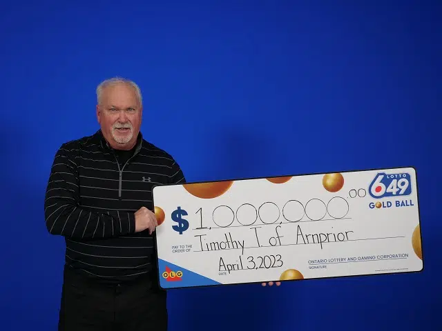 Arnprior man strikes it rich | Oldies 107.7
