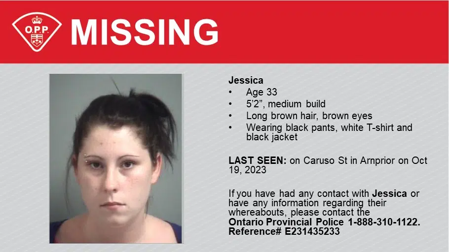 UPDATE: Missing Arnprior woman found safe and sound | Oldies 107.7