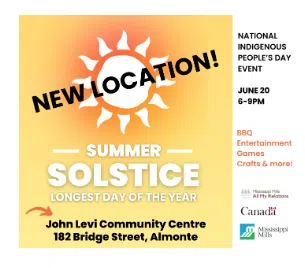 Mississippi Mills Solstice Event Location Moved | Oldies 107.7