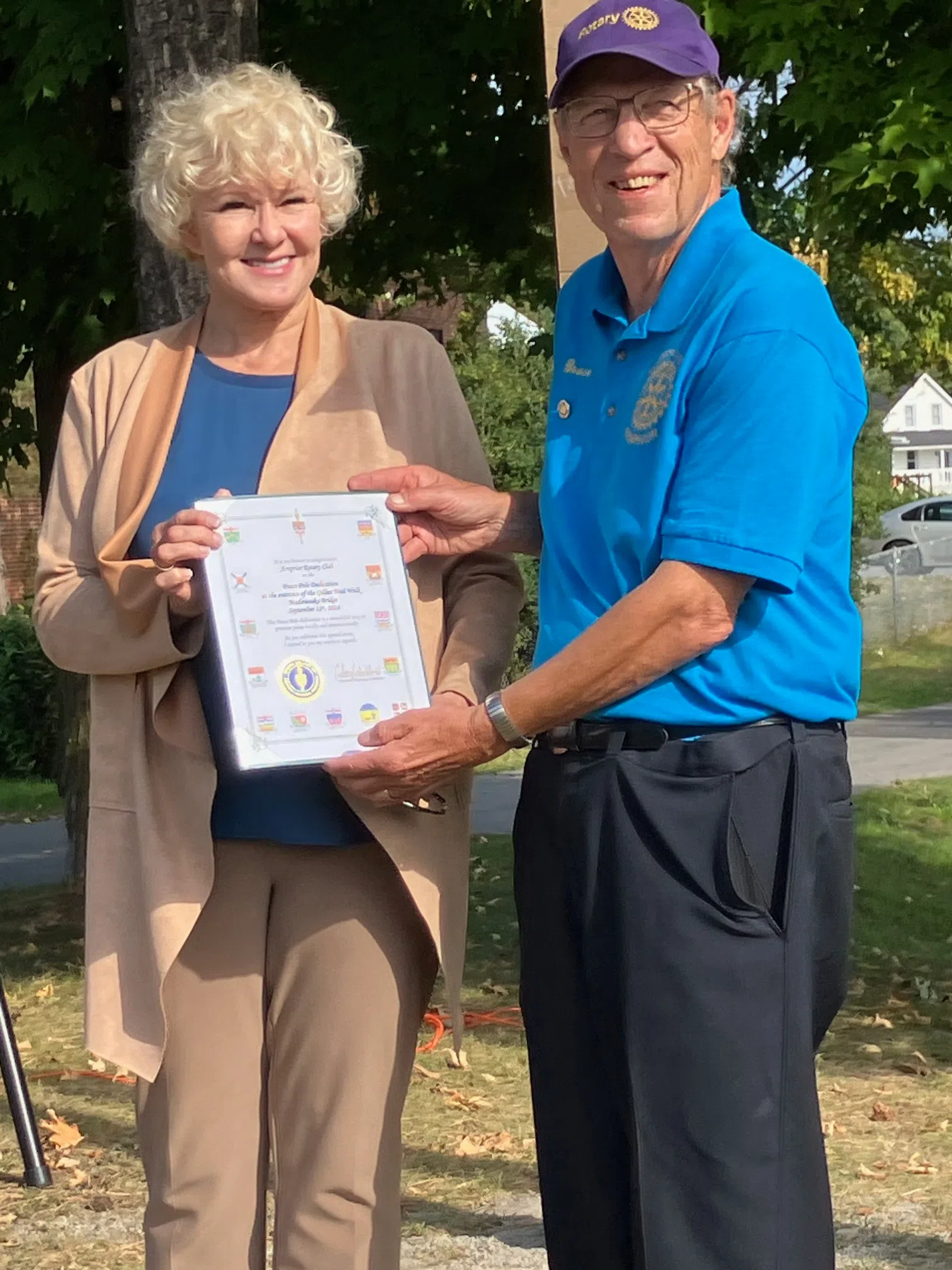 COMMUNITY SPOTLIGHT: In Pursuit of World Peace: Rotary’s Peace Poles ...