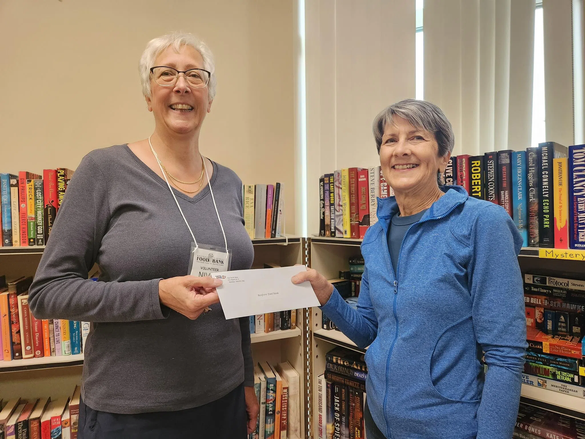 Food bank in Renfrew receives major boost from local church thrift shop ...