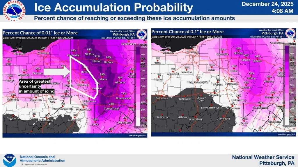 WINTER WEATHER BRIEFING FOR FRIDAY (3 GRAPHICS) | WCCS AM1160 & 101.1FM