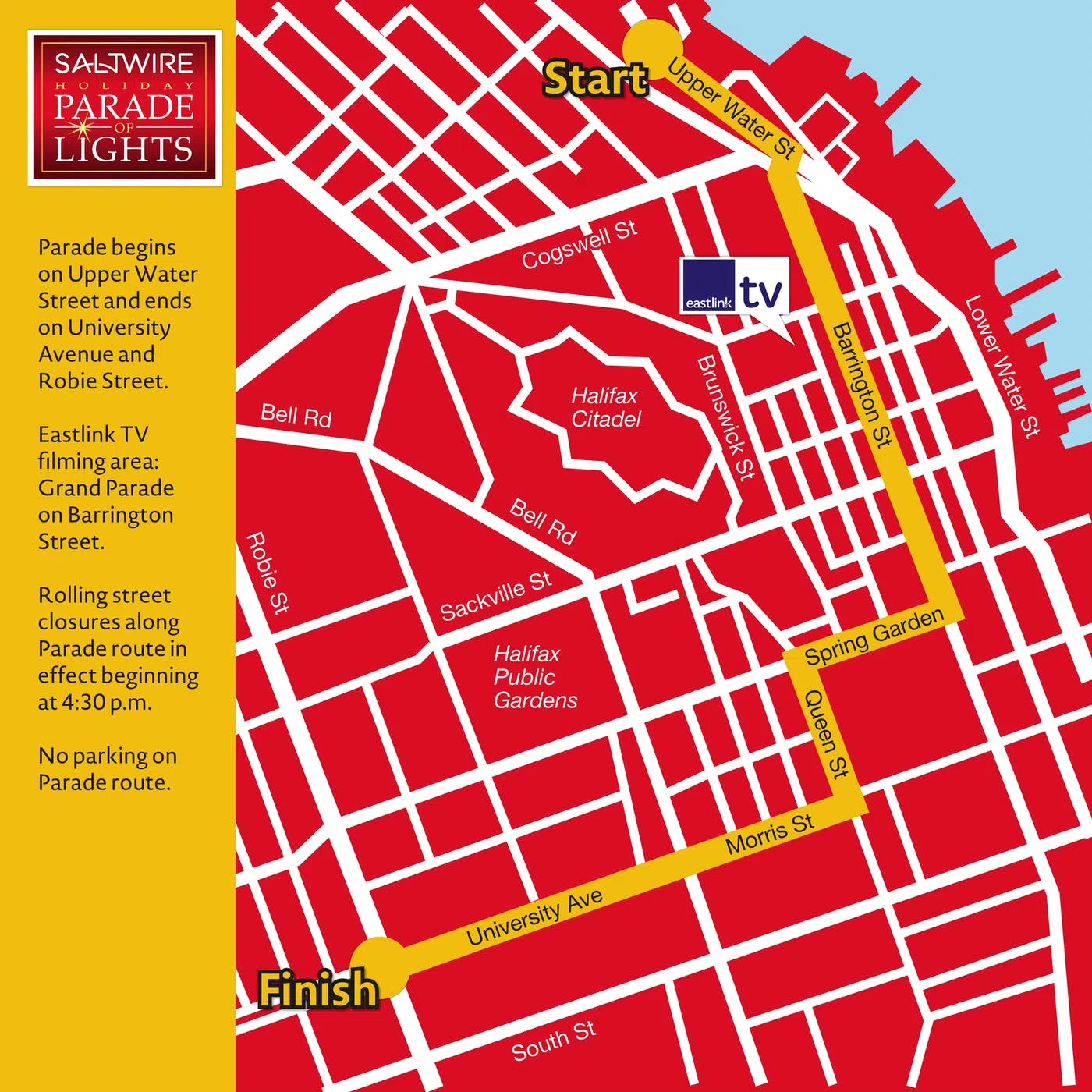 The Parade of Lights Route Has Been Adjusted | Hot Country 103.5