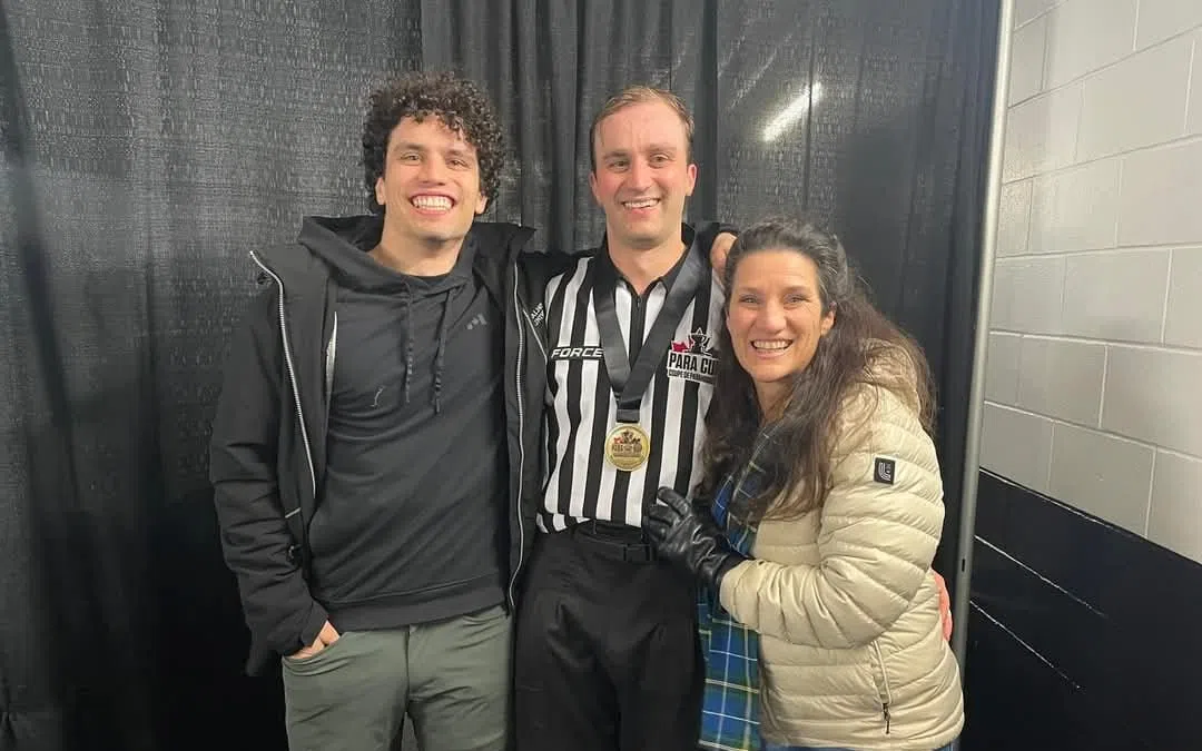 Ian’s Son Drake Robinson Officiated Gold Medal Game At Para Cup | Hot ...