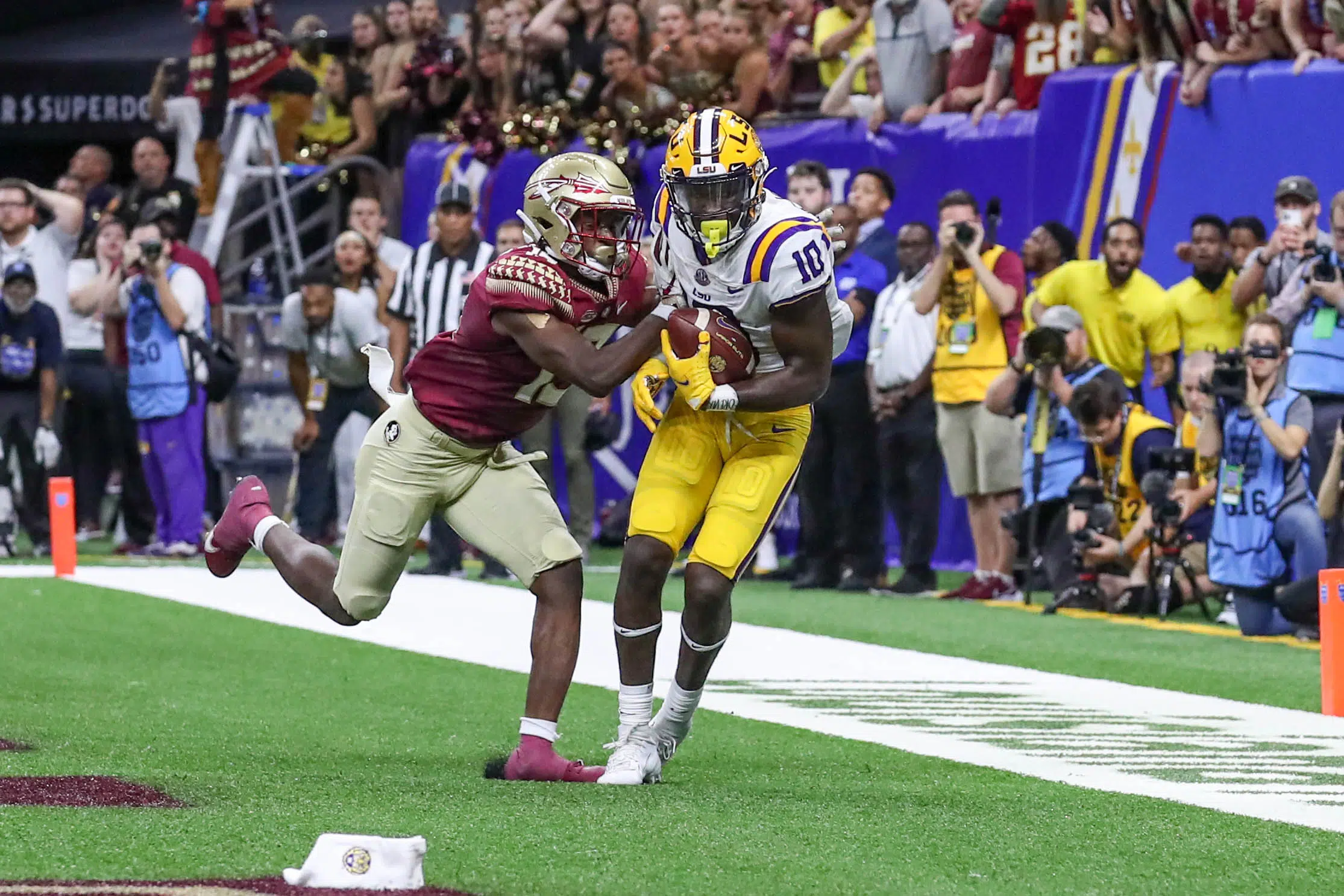LSU football suffers heart breaking one point loss to Florida State to ...
