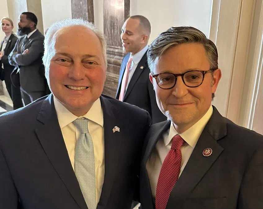 Speaker Mike Johnson and Majority Leader Steve Scalise in good position ...