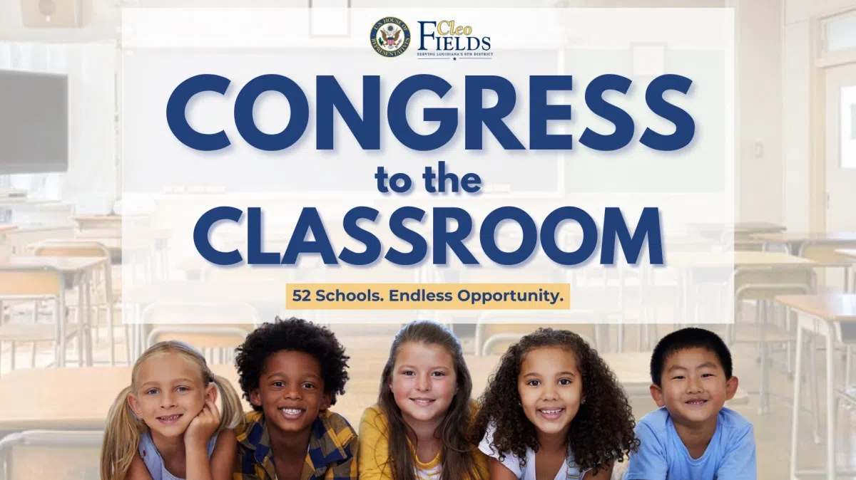 Louisiana Sixth District Representative Cleo Fields launches “Congress ...