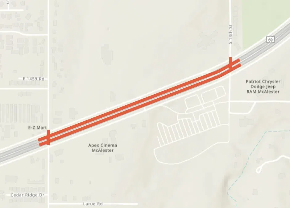 ODOT Provides Update on U.S. HWY 69 Project | McAlester Radio