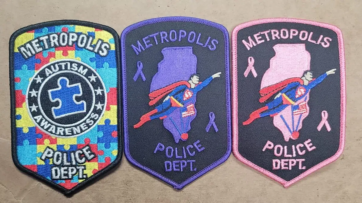 Metropolis Police Department Introduces New Fundraising Patches | WMOK