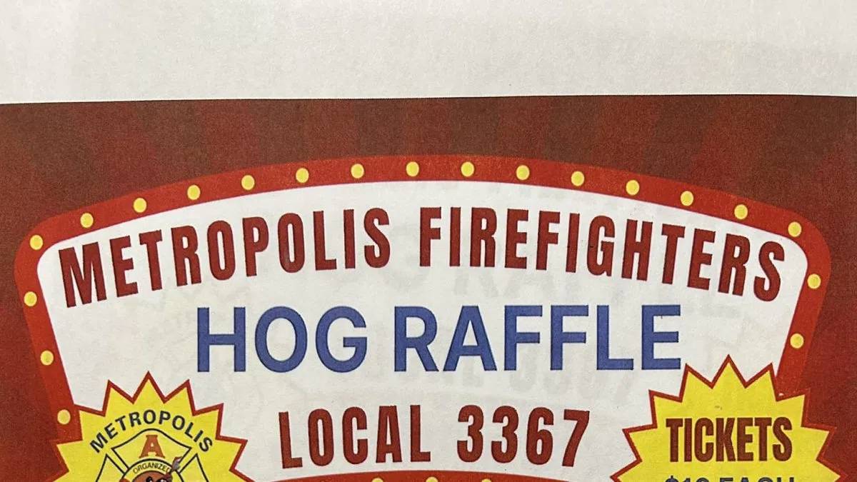 Metropolis Firefighters Host Hog Raffle Fundraiser – Drawing October ...