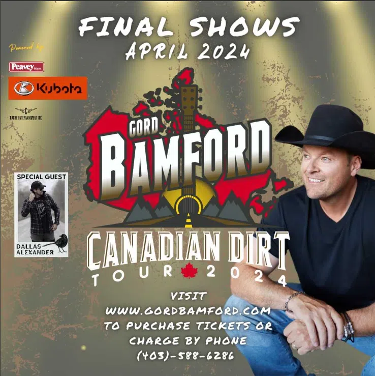 Gord Bamford Canadian Dirt Tour 2024 – Interview | CJVR Today's Best ... Gord Bamford Canadian Dirt Tour 2024 – Interview | CJVR Today's Best ...
