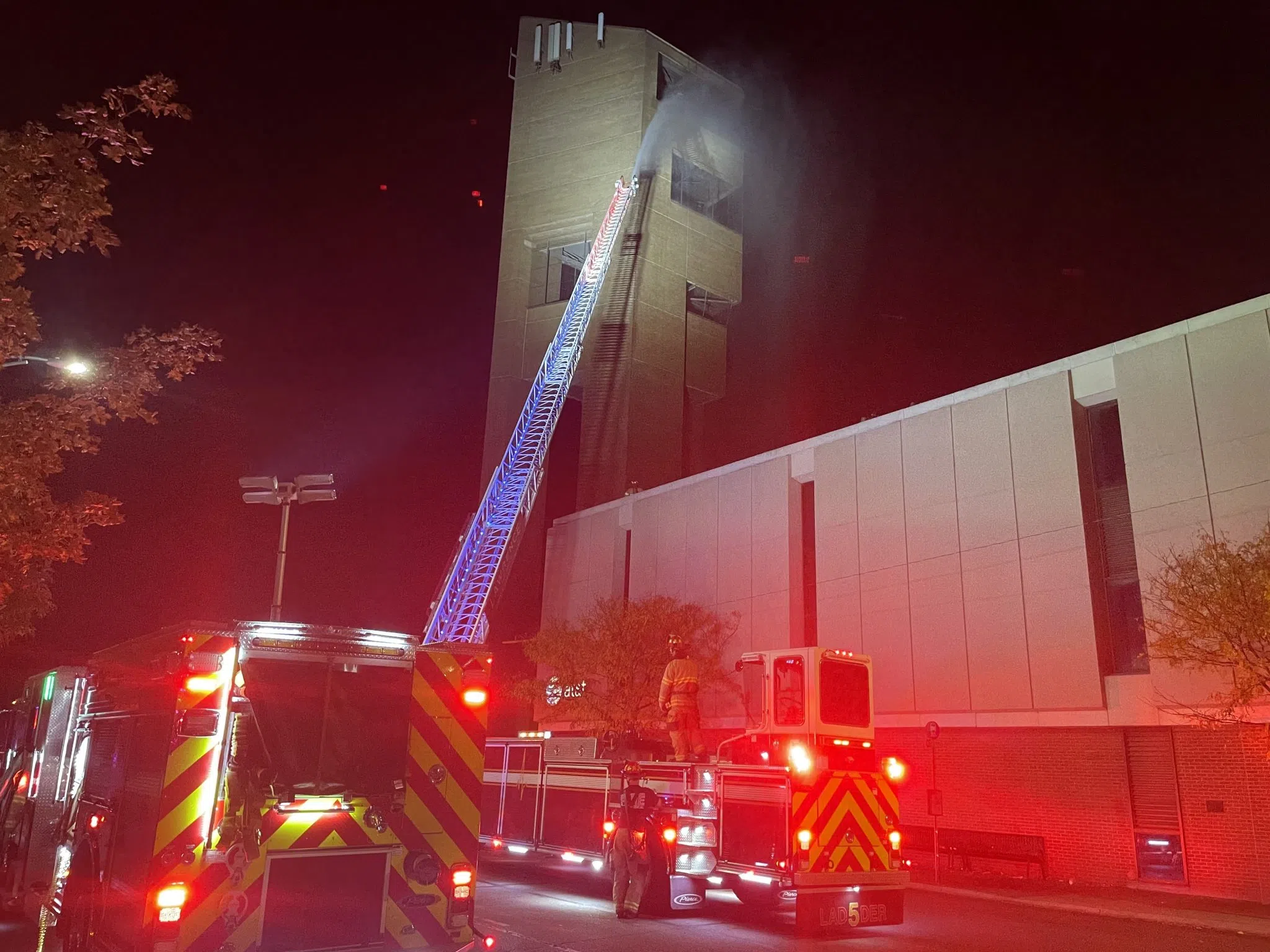 Downtown Cellular Tower Fire | KLWN 101.7 FM and 1320 AM