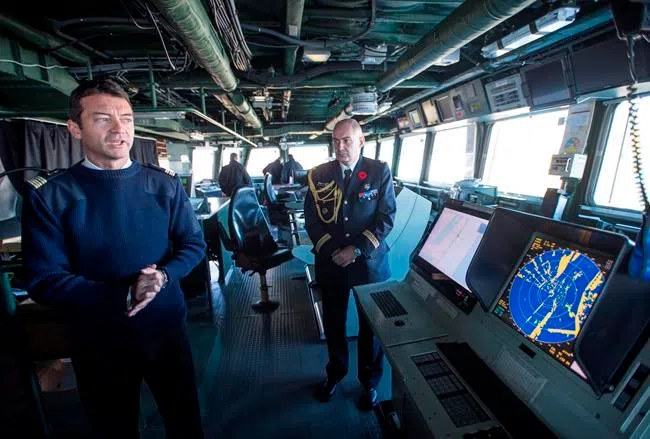 French frigate docks in Montreal ahead of Remembrance Day ceremonies ...