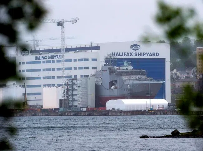 Union at Halifax shipyard building Royal Canadian Navy ships gives ...