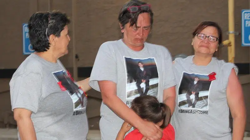 Walk for missing women Ashley Morin, Tiki Laverdiere returns home ...