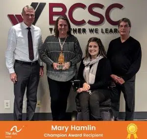 Hamlin receives Arc of Indiana ‘Champion Award’ | Local News Digital