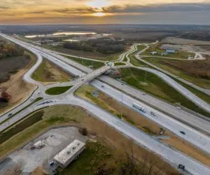 Smith Valley Road interchange now open at future I-69 in Johnson County ...