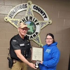 Jennings County dispatcher receives award | Local News Digital