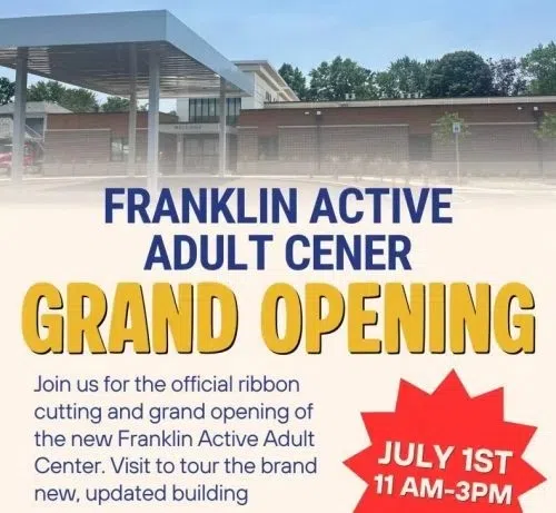 New Franklin Active Adult Center grand opening is coming up | Local ...