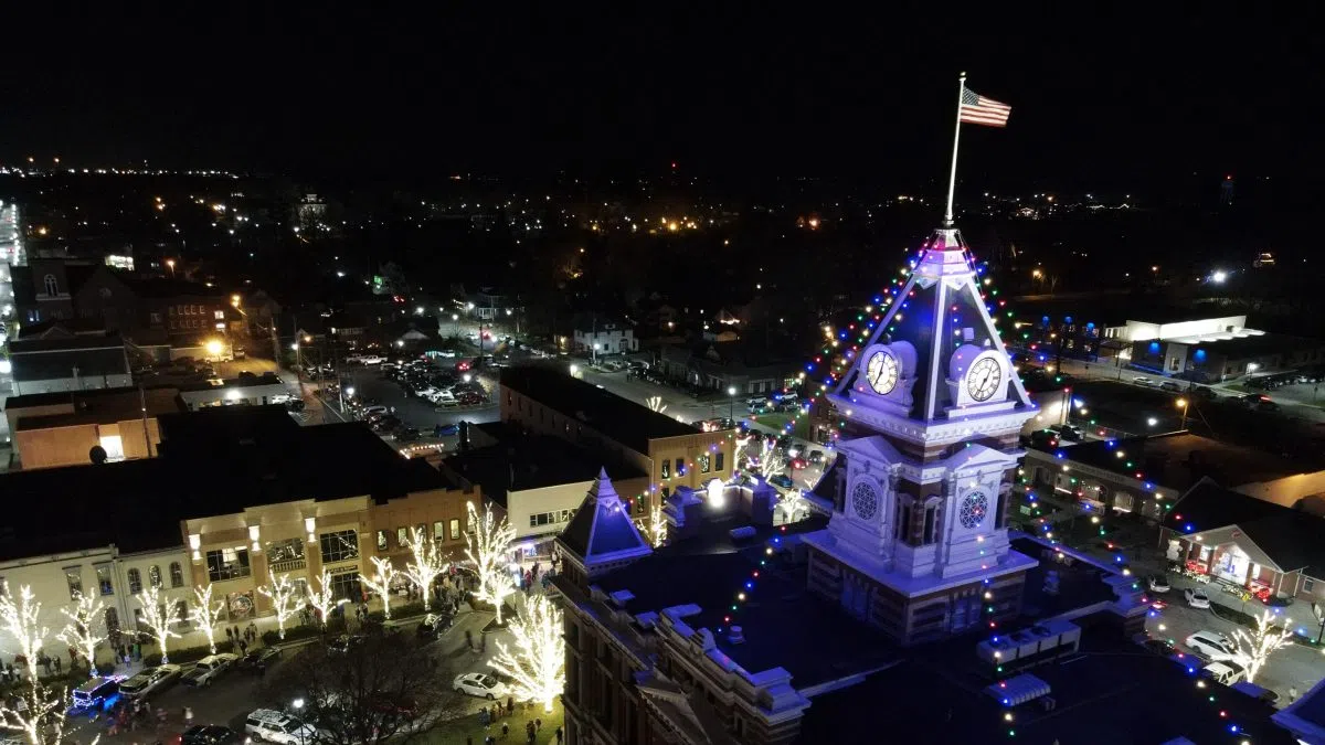 Franklin Courthouse holiday lights receive major upgrade thanks to ...