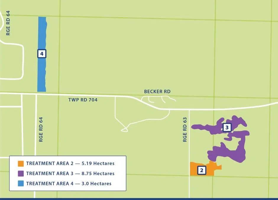County of Grande Prairie to conduct wildfire mitigation work in Wapiti ...