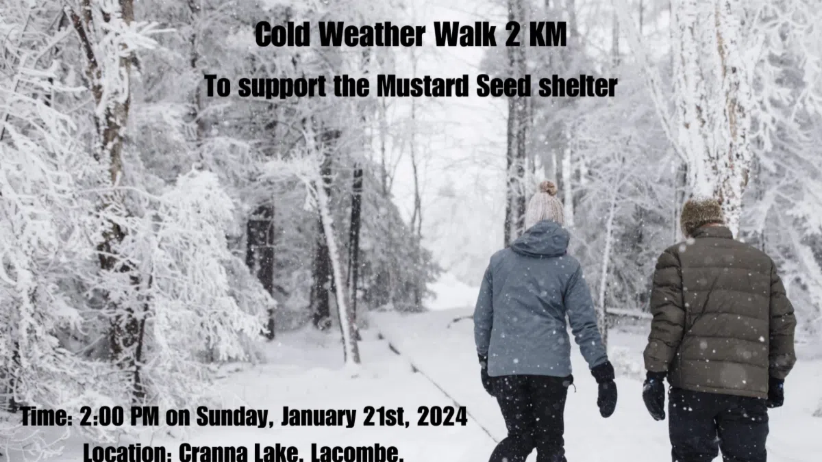 Lacombe’s 4th annual Cold Weather Walk rescheduled due to extreme ...