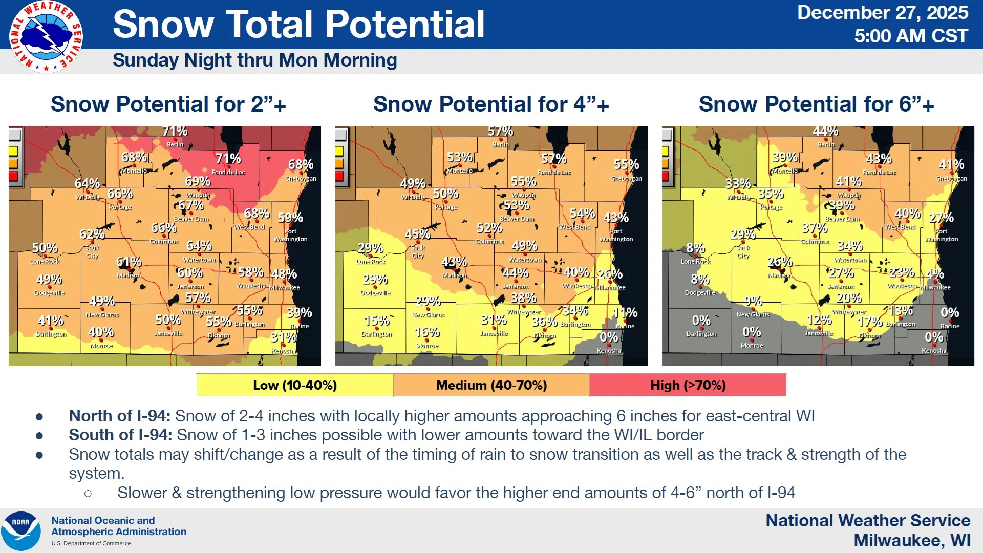 Winter Weather Advisory Issued to Begin Sunday Night | 1330 & 101.5 WHBL