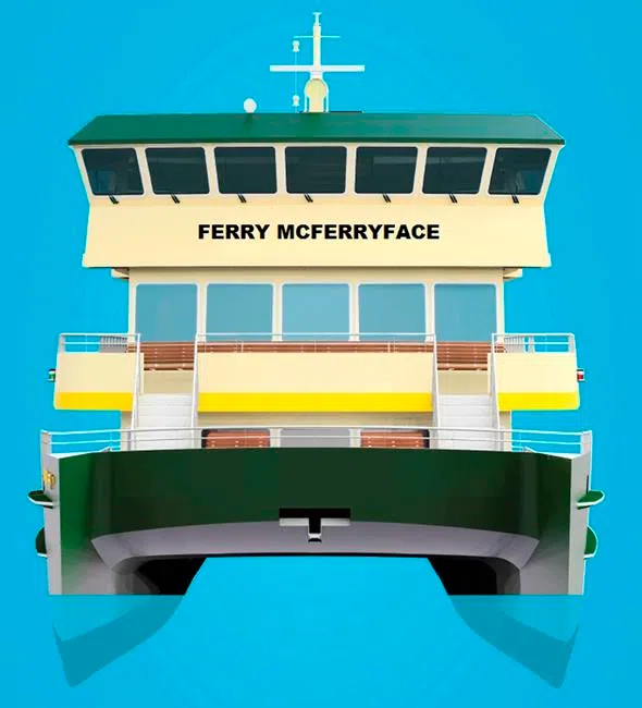 Sydney ferry named Ferry McFerryface after ‘Boaty’ overruled | CKPGToday.ca
