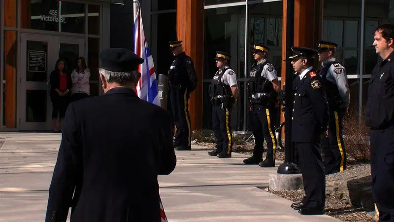 Prince George Rcmp Hold Moment Of Silence To Remember Mountie Killed In Nova Scotia Ckpg Today 9295