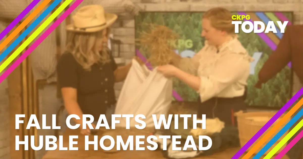 Making a scarecrow with Huble Homestead | CKPGToday.ca